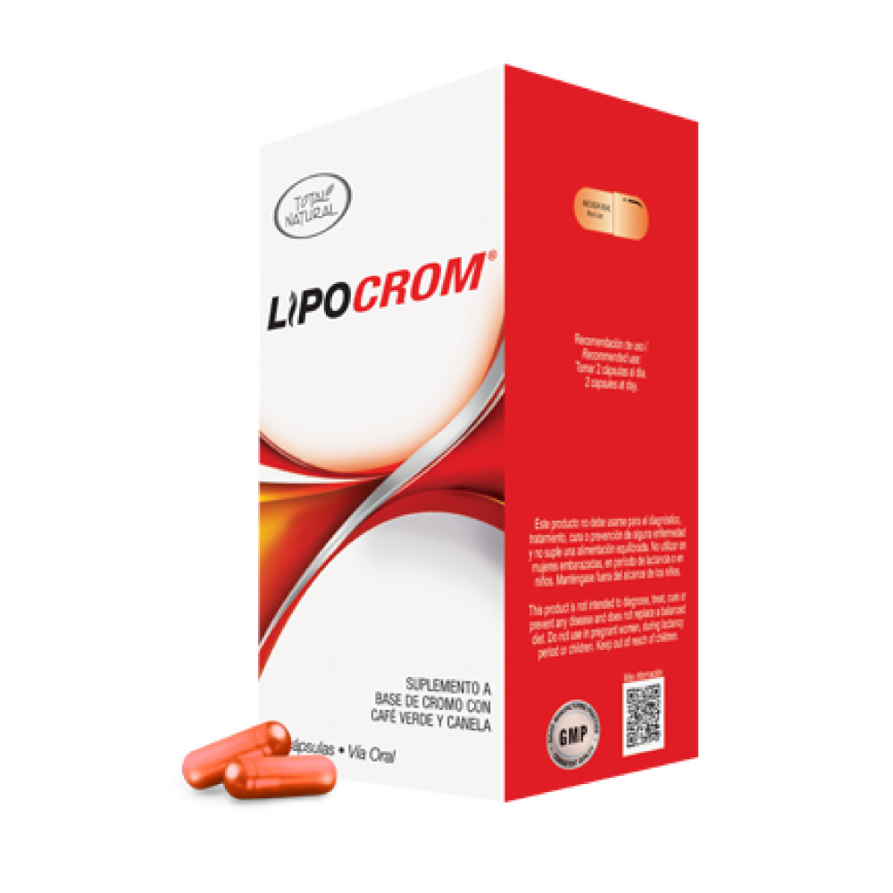 Lipocrom Total Natural 60 cápsulas – La Macro En Línea